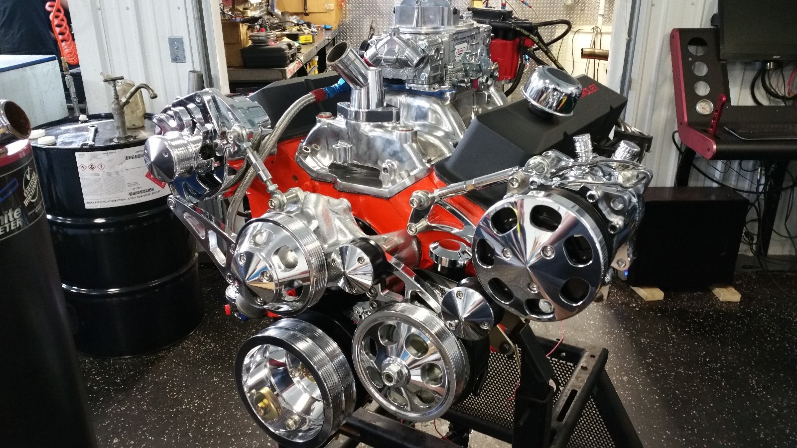 SB Chevy 383 Cu In 435+HP Chevy Crate Engine Turn Key Hyd Roller Cam ...