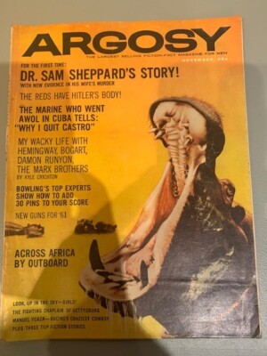 Argosy Magazine November 1960 Sam Sheppard Peter Michelmore | eBay