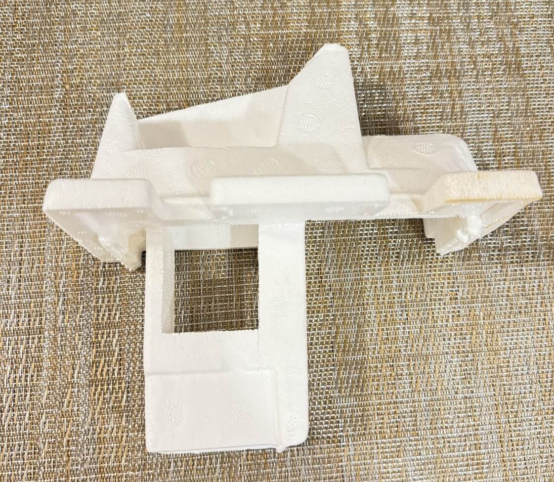 OEM GE Fringe Foam Air Duct Part # WR02X20092 From Hotpoint Model ...