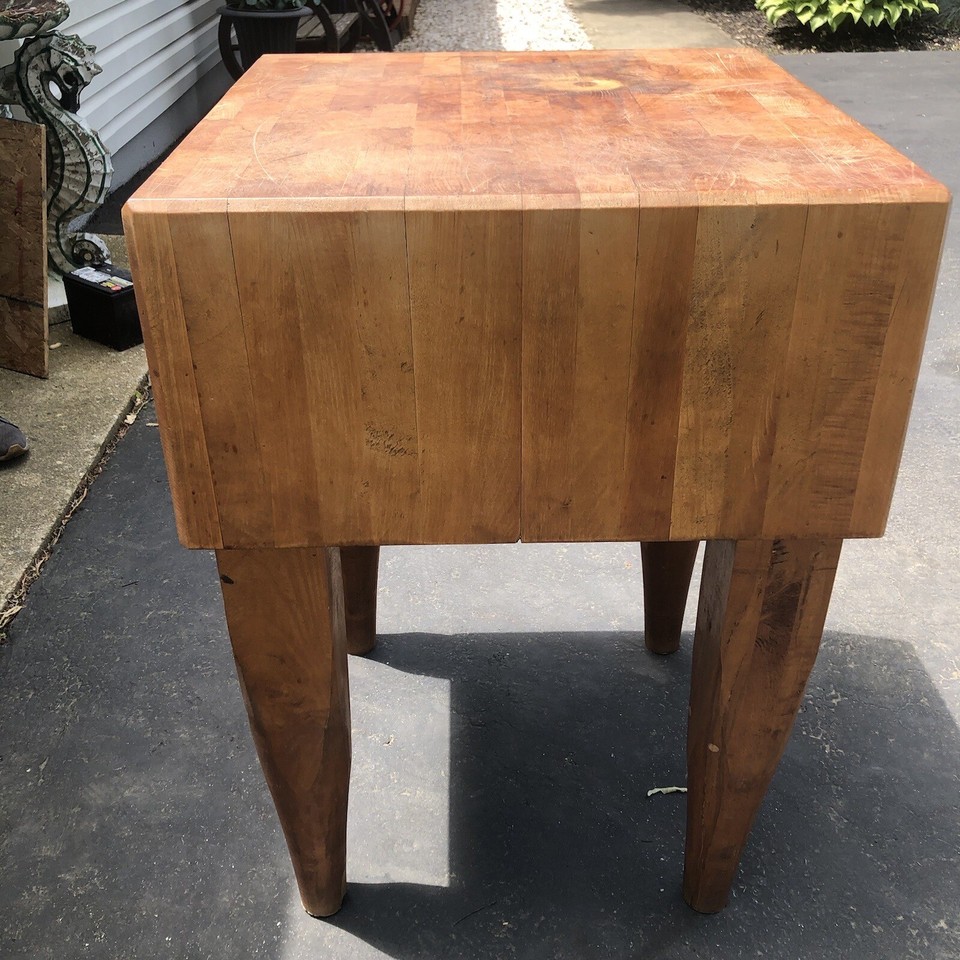 Vintage, Authentic Butcher Block Antique Butcher Block | eBay