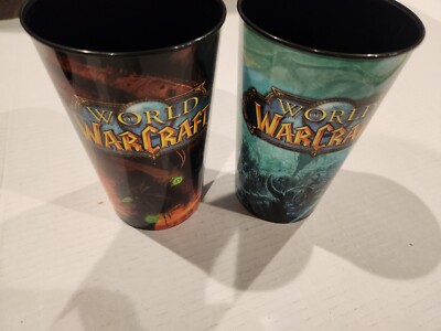 Limited Edition World of Warcraft AM/PM Set of 2 32 oz Collector ...
