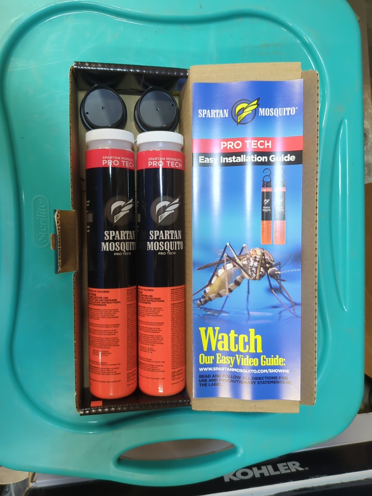 Spartan Mosquito Pro Tech Insect Repellent Device For Mosquitoes 1 Box ...