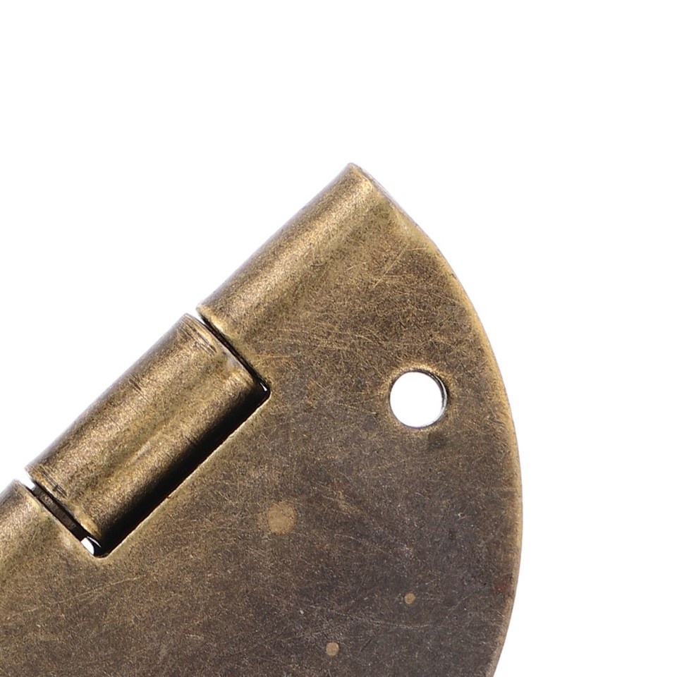 10pcs Cabinet Antique Small Hinge - Round Folding Hinge Furniture ...