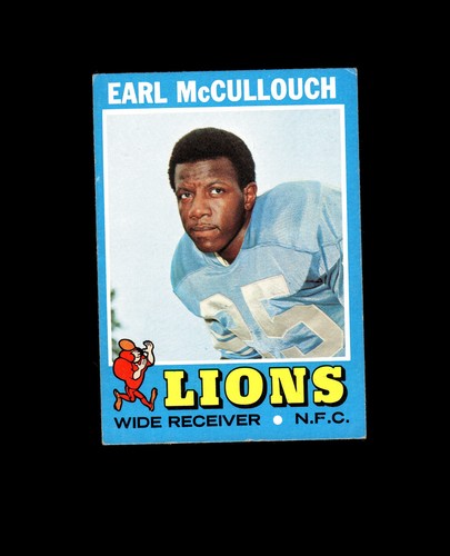 1971 Topps 127 Earl McCullouch EX #D1,441263 | eBay