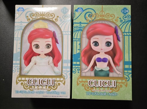 Disney Cuicui The Little Mermaid Ariel And Ariel Wedding Version Doll ...
