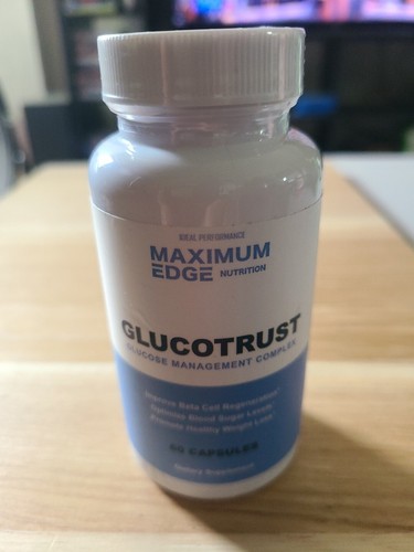 Glucotrust Capsules Gluco Trust Glucose Blood Sugar Support 60 Caps BB ...
