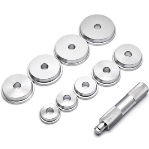14 Pieces Bearing Race and Seal Bushing Driver 3 Discs Collar Mandrels ...