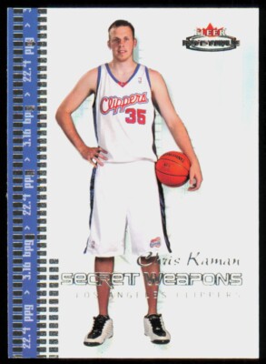 2003-04 Fleer Mystique Secret Weapons Chris Kaman Rookie /500 #4SW | eBay