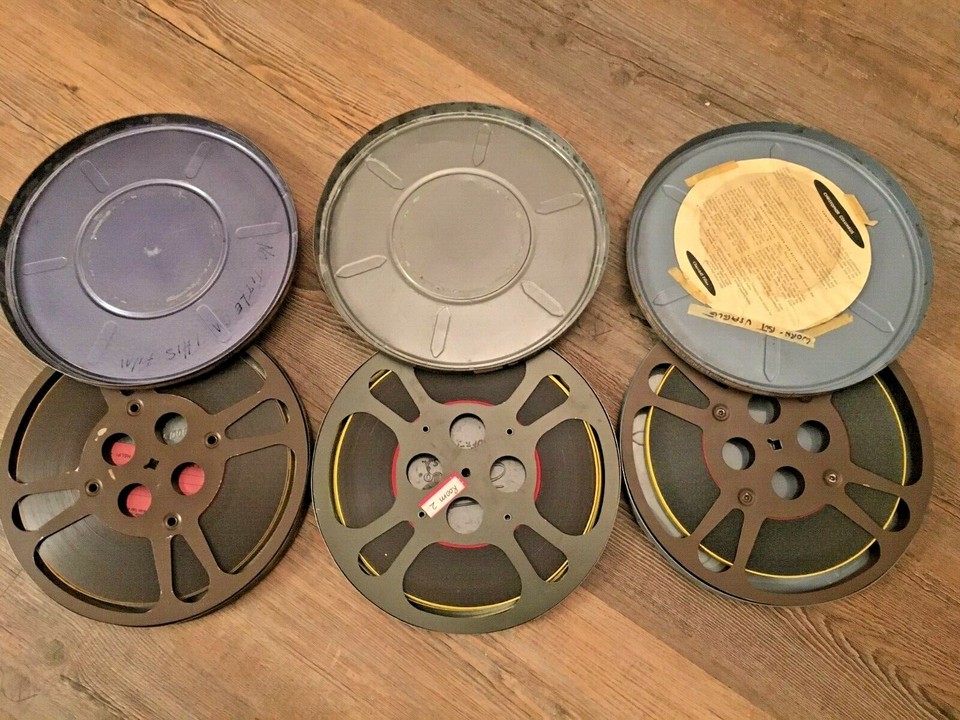 Five, 16mm 800' FILM on Reel random mixed, educational, cartoons from ...