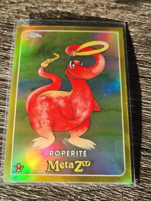 Roperite Metazoo Topps Chrome 2022 Gold Refractor 17/50 | eBay
