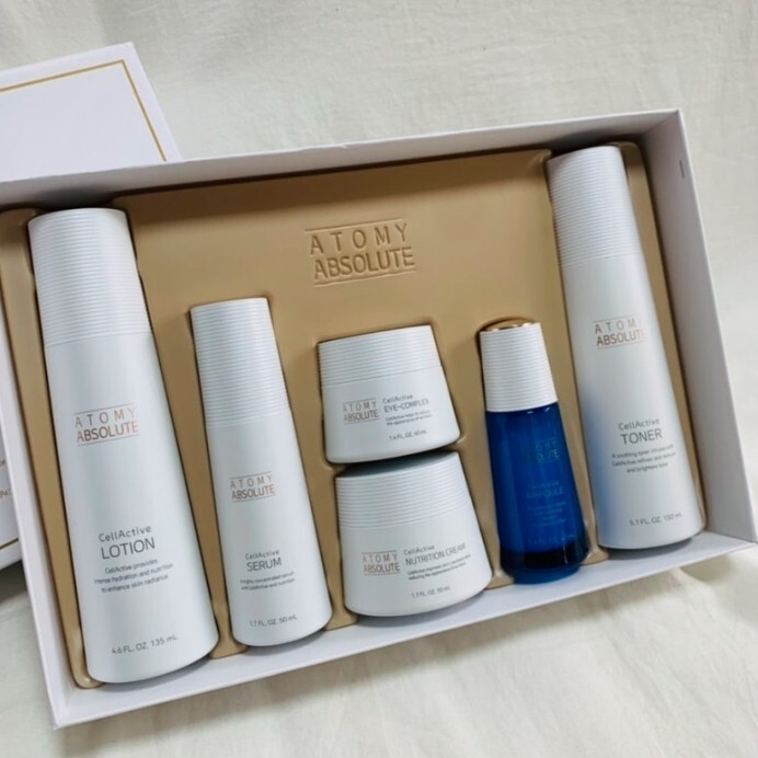 ATOMY Absolute CellActive Set 6-items Dermatology Science Core Essence ...