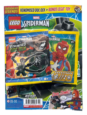 LEGO SPIDER-MAN MAGAZINE #14 ~ NEW WITH 2 x PACKS! | eBay