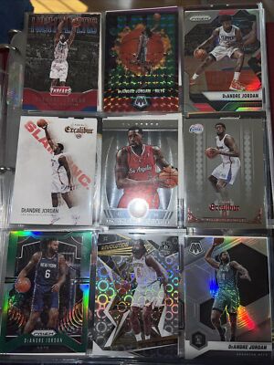 DeAndre Jordan 9 Card lot LA Clippers New York Knicks AL80 | eBay