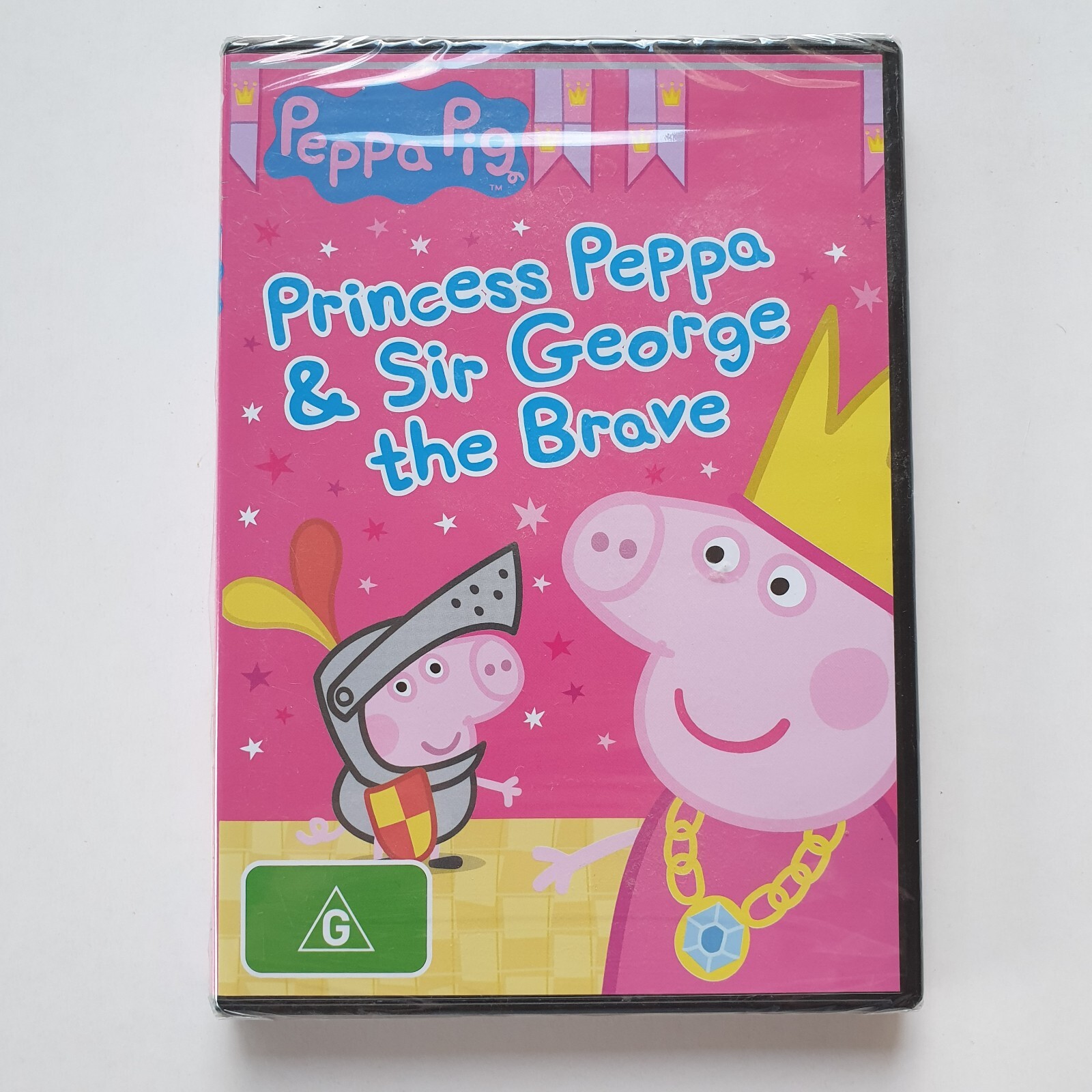 Peppa Pig - Princess Peppa and Sir George The Brave (DVD, 2009) PAL ...