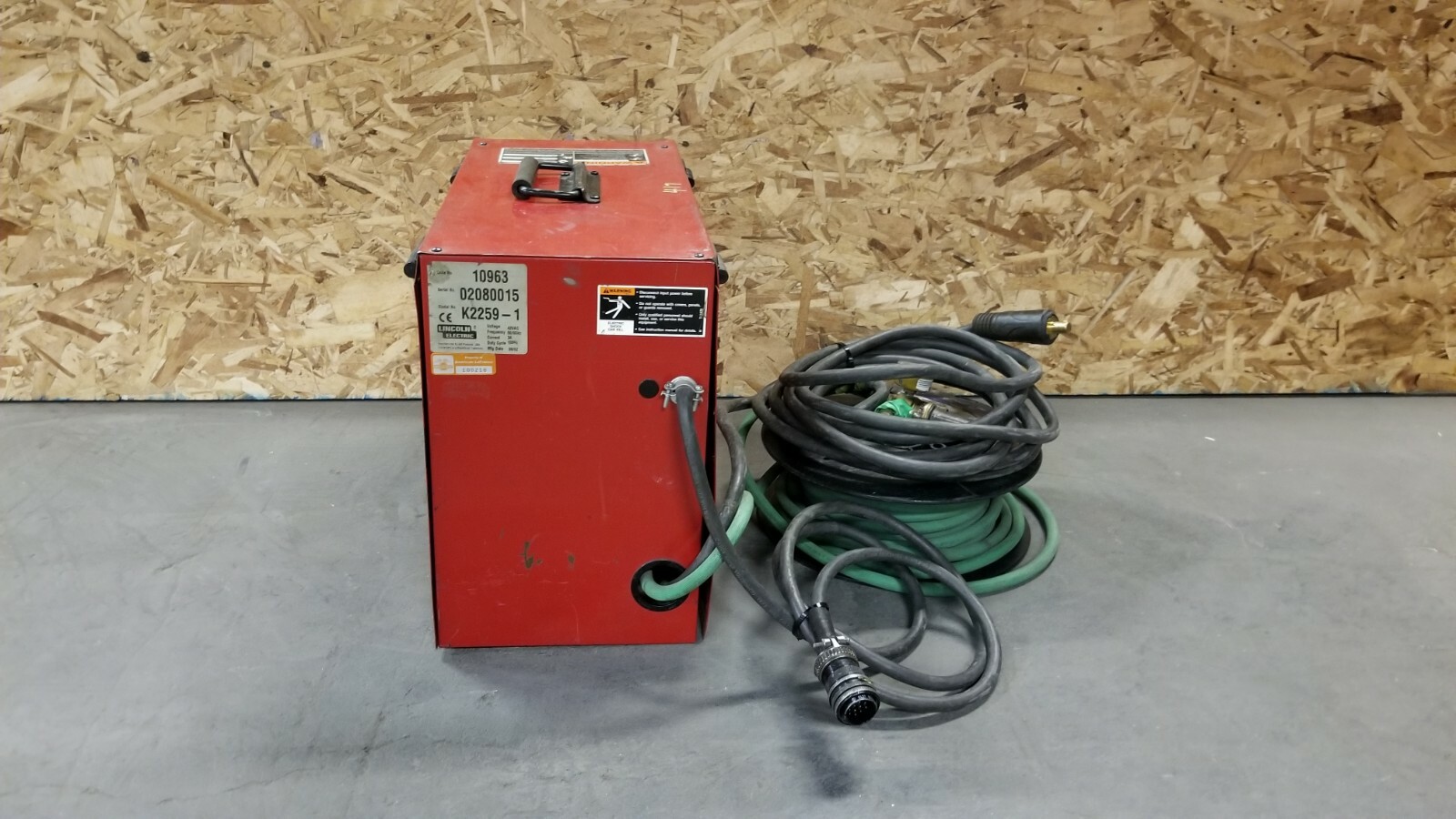 Lincoln Electric CV-300 400 Amp 37v Welder Cobramatic Wire Feeder K2259 ...