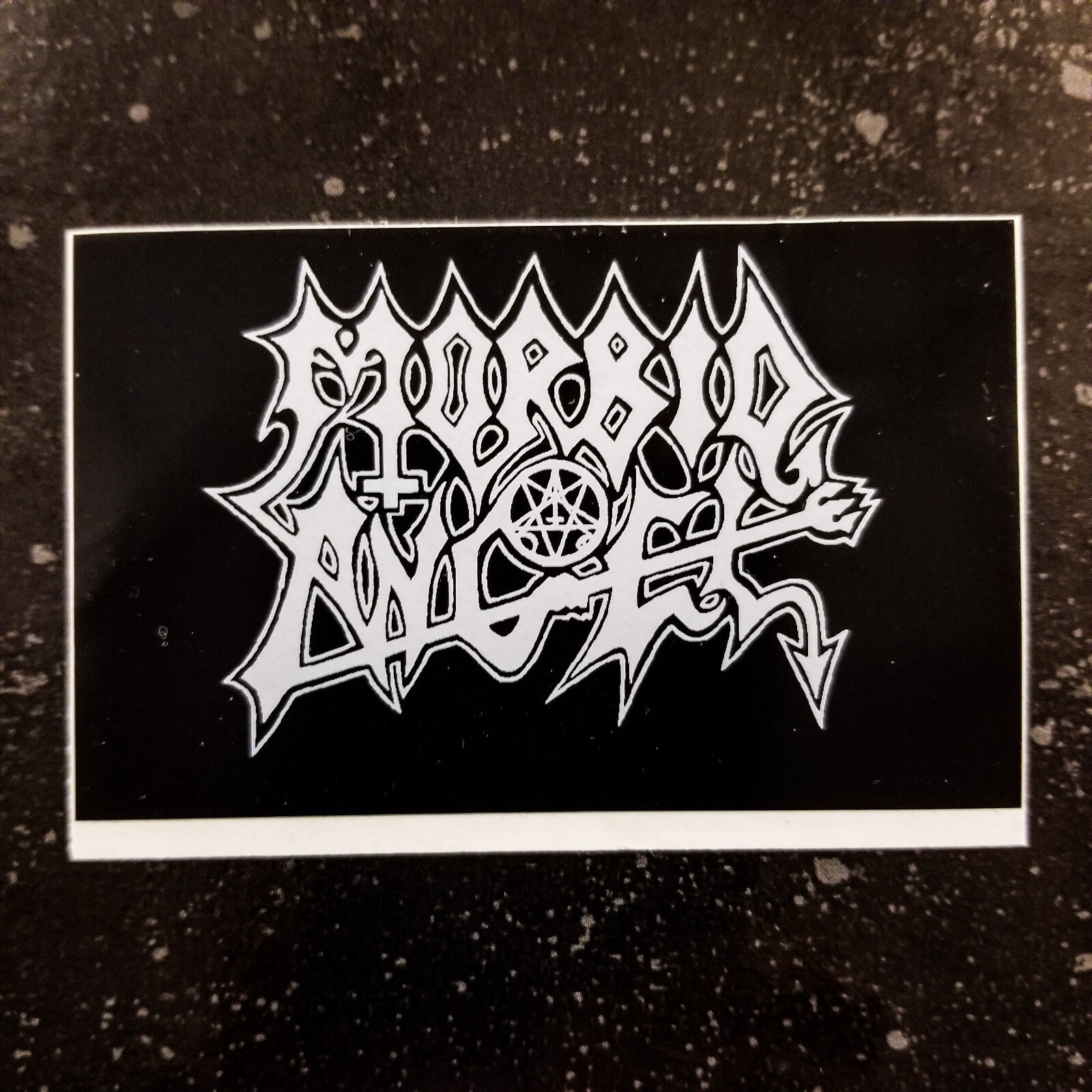 Morbid Angel Logo 4 x 2" Waterproof Vinyl Sticker Decal [💪 HQ ...