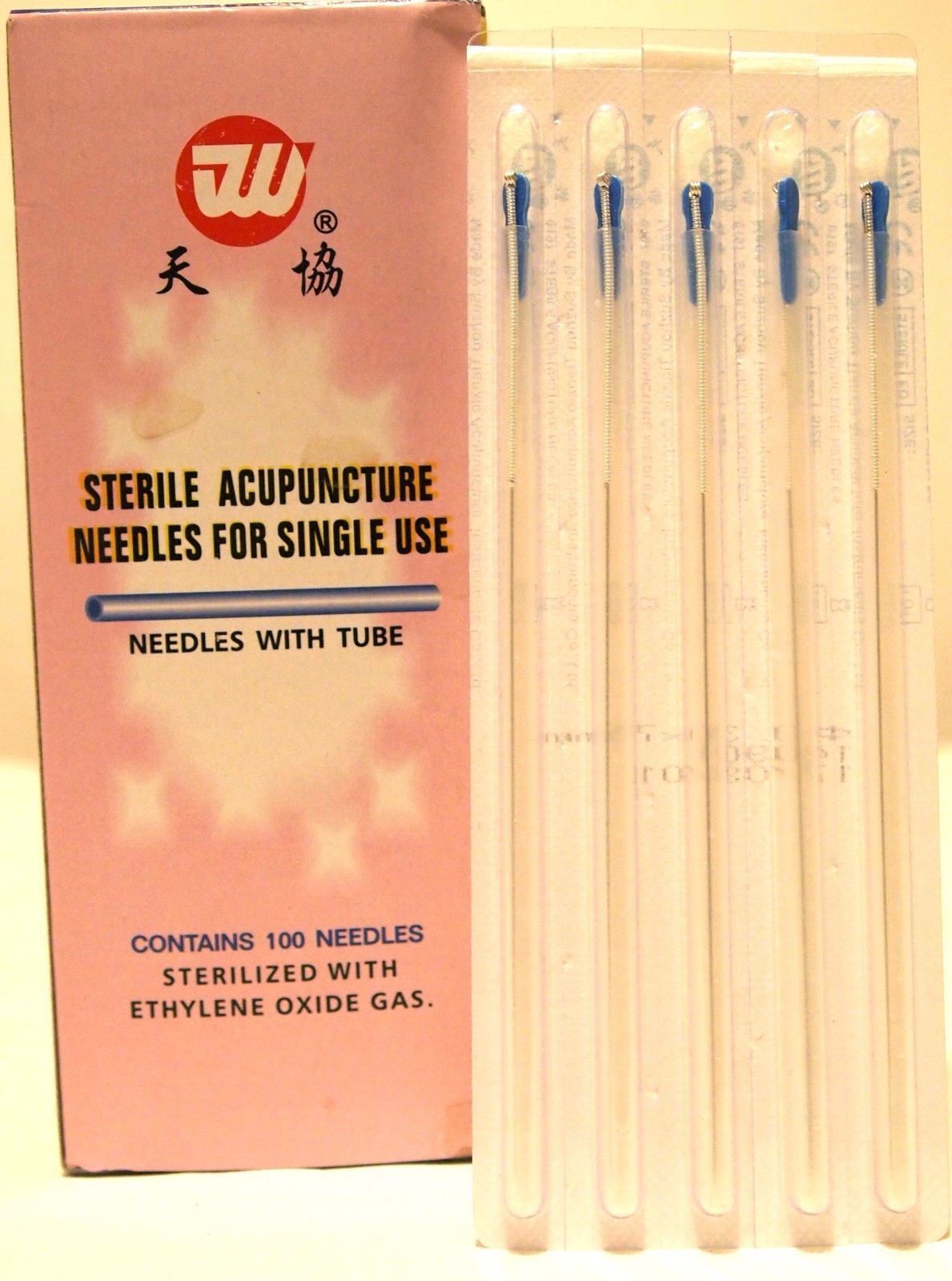 Single Use Acupuncture Needles With Guide Tube,Size: 0.30x75mm | eBay