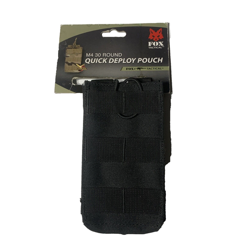 Fox Tactical M4 30 Round Quick Deploy Pouch Black | eBay