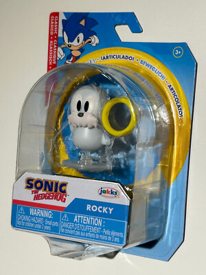 ROCKY Jakks Pacific Sonic The Hedgehog Classic 2.5” Action Figure RARE ...