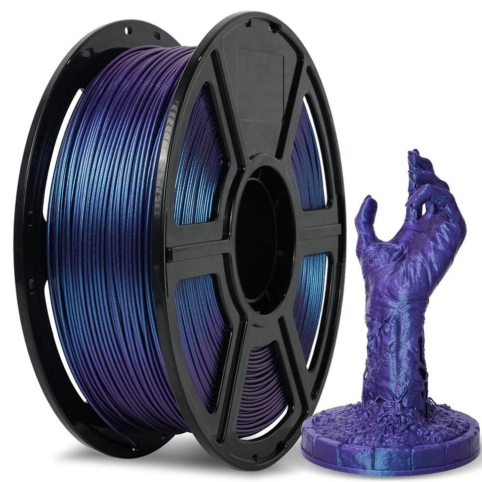 FLASHFORGE Chameleon PLA Color Changeable 3D Printer Filament 1kg Burnt ...
