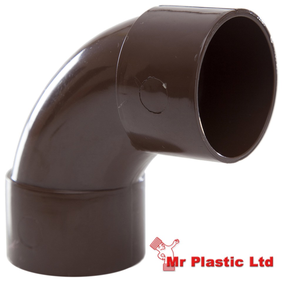 Polypipe 40mm Solvent Weld Waste Fittings in Brown (actual size 43mm ...