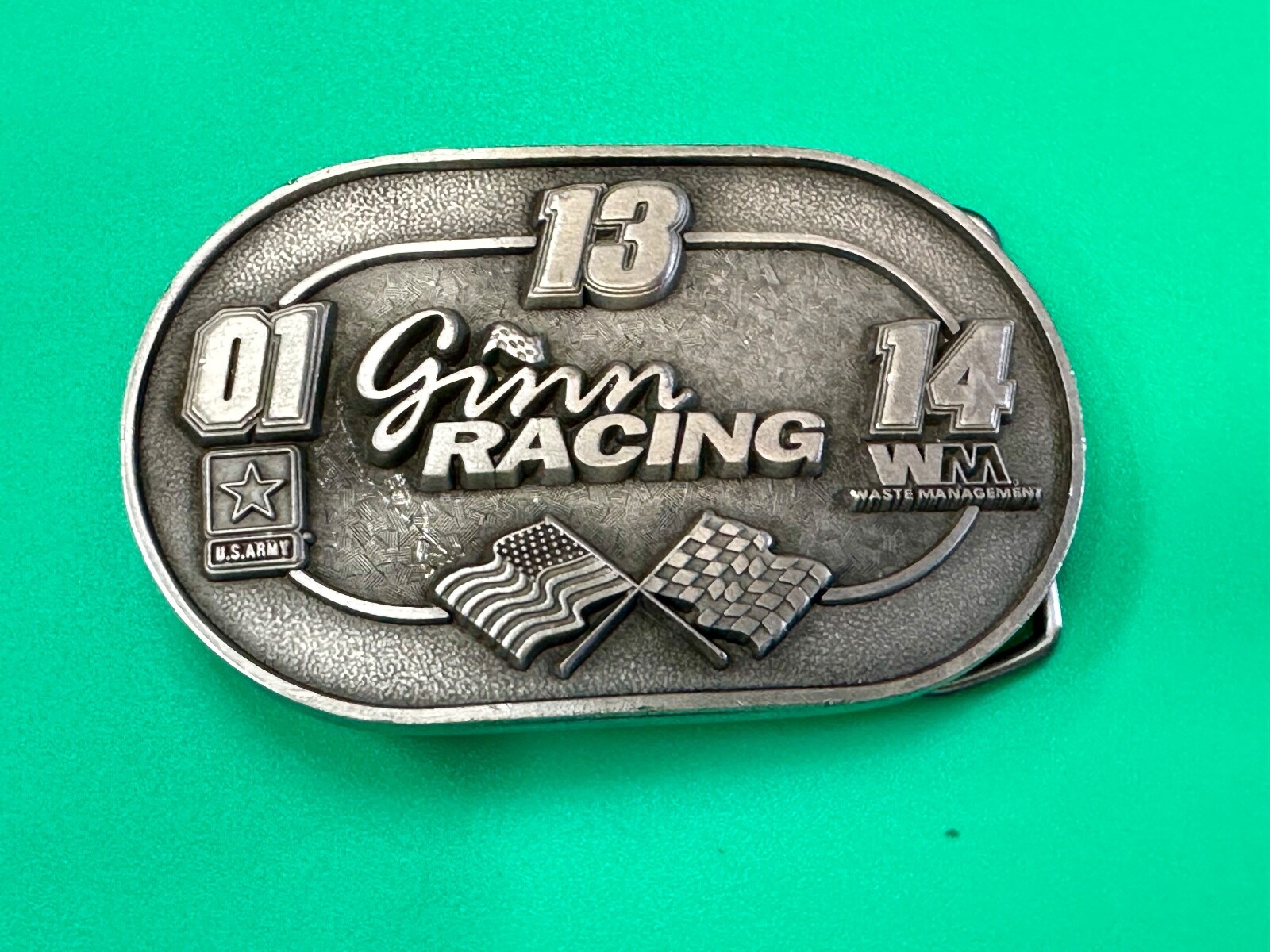 MB2 Motorsports Ginn Racing vintage solid pewter NASC… - Gem