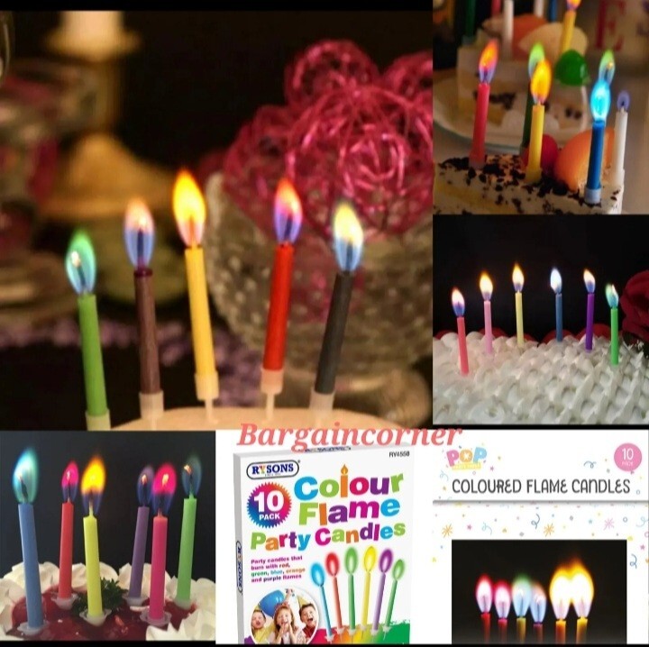 Color Flame Birthday Candles Colorflame Birthday Candles 26 Piece