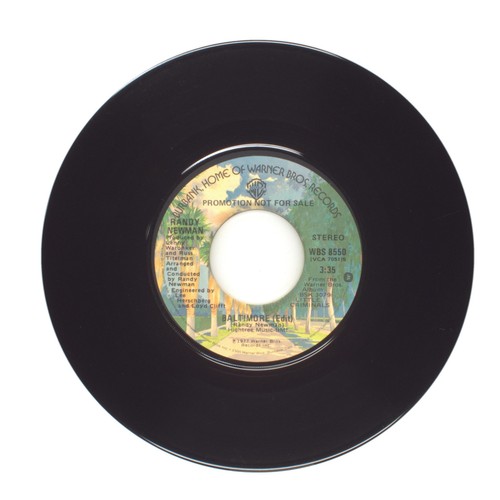 Randy Newman - Baltimore - Vinyl Record 45 RPM 7" | eBay