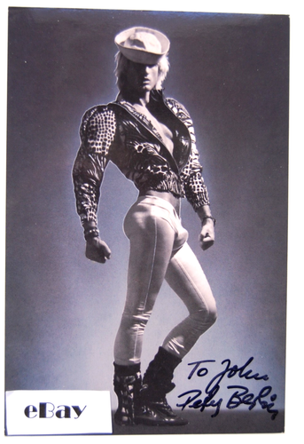 Artist Photographer Actor PETER BERLIN Autograph: Signed Photograph Gay ...