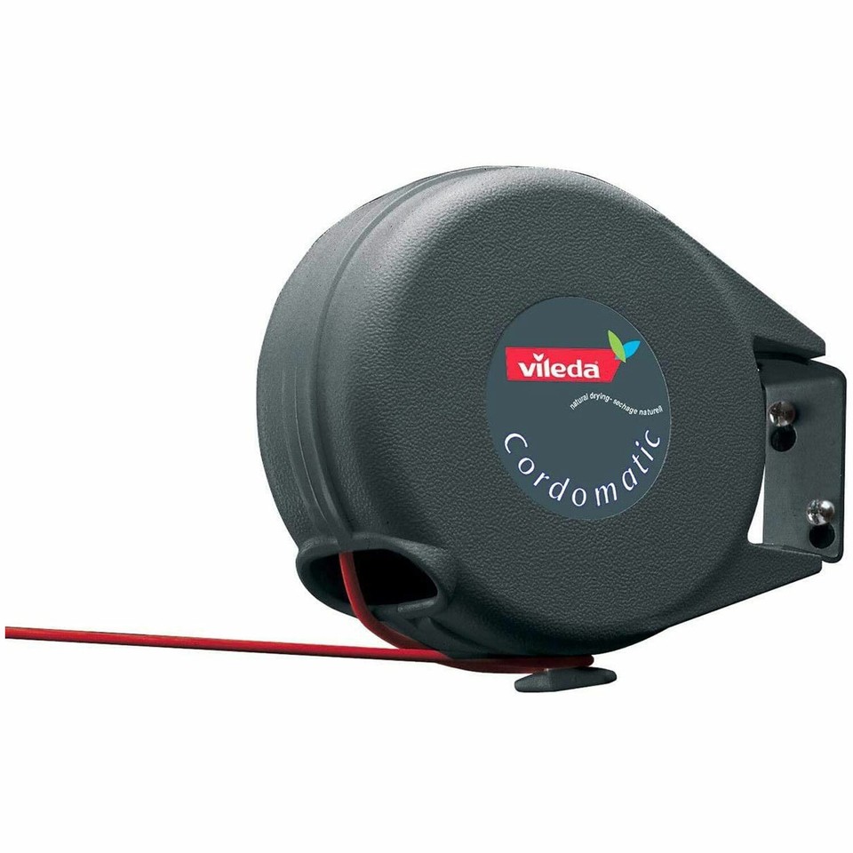 Vileda Cordomatic Retractable Clothes Indoor & Outdoor Washing Line 15 ...
