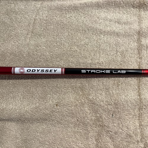 TOUR ISSUE ODYSSEY STROKE LAB SINGLE BEND RED SHAFT/33.25”/ID BAND/.32 ...