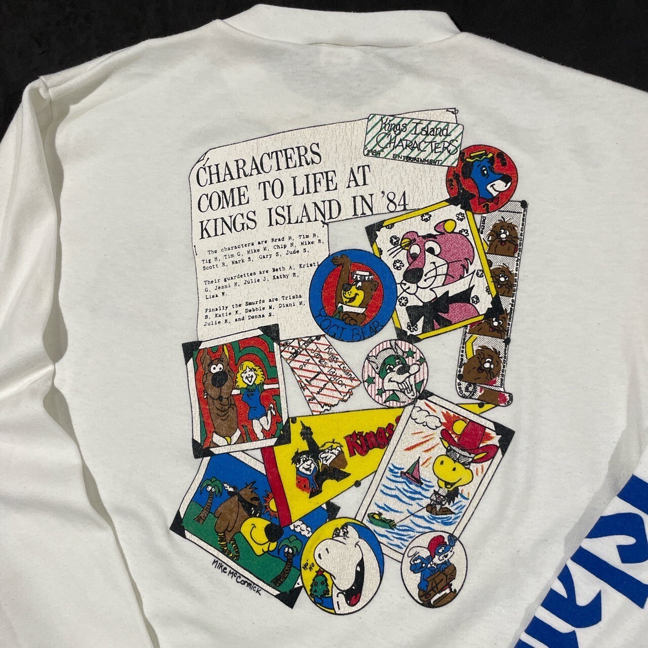 Vintage 84’ Kings Island Original Character Graphic L… - Gem