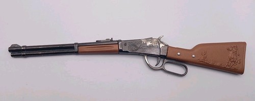 Vintage Working 11" Long TOY Lever Action Rifle COWBOY Capblaster! | eBay