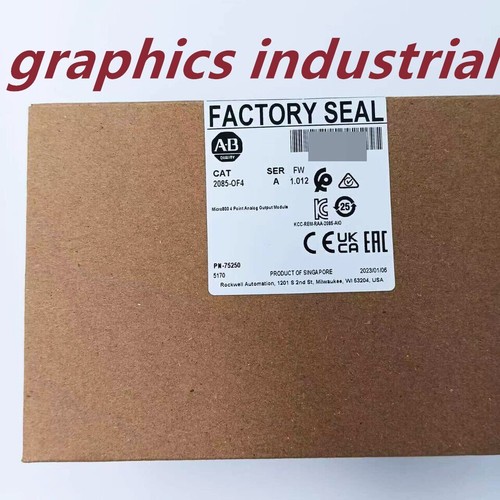 New Factory Sealed AB 2085-OF4 /A Micro800 4 Point Analog Output Module ...