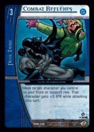 VS System: Combat Reflexes [Played] DC Origins TCG CCG Classic Marvel ...