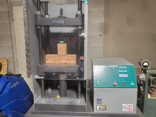 Carver Benchtop, 15 Ton, Standard Auto Series Plus Hydraulic Lab Press ...