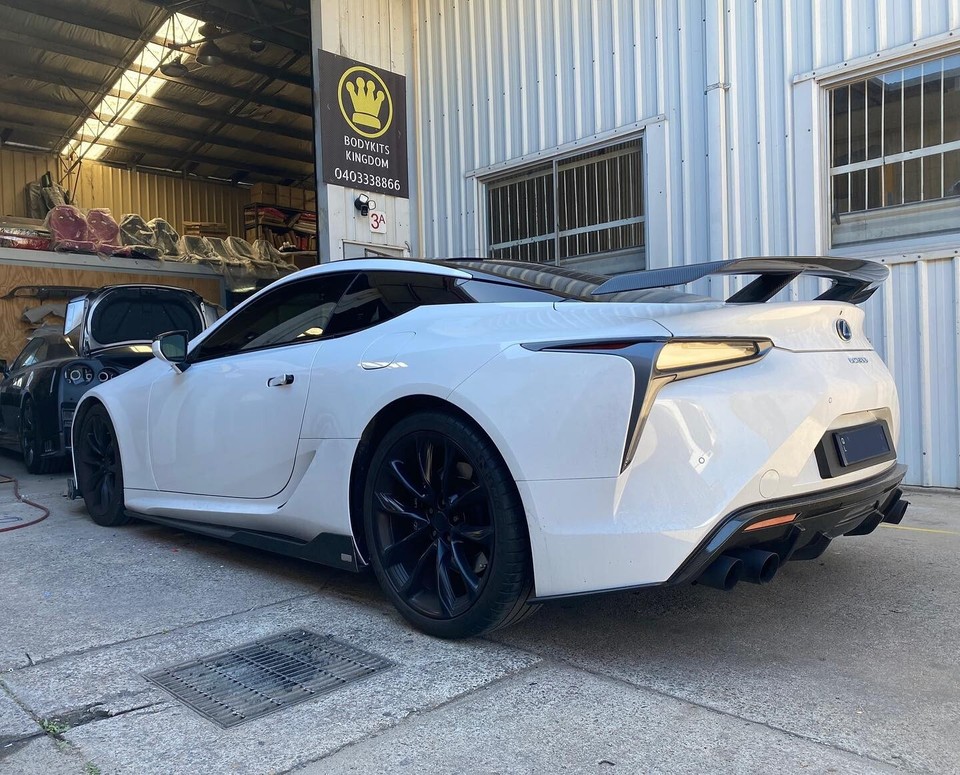 Carbon fiber Trunk Spoiler Rear Wing For Lexus LC500 LC500H AG Style ...