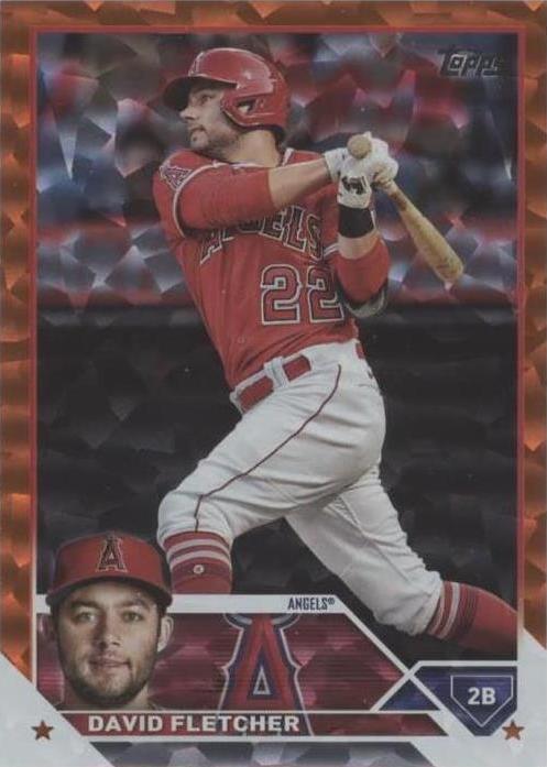 2023 Topps Series 2 - David Fletcher #636 Orange Foil /299 for sale ...