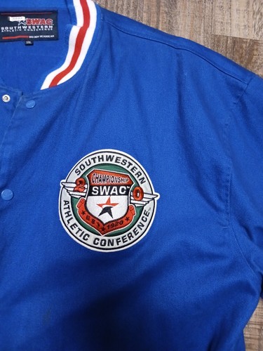 VINTAGE BIG BOY GEAR SOUTHWESTERN ATHLETIC CONFERENCE SWAC HBCU JACKET ...