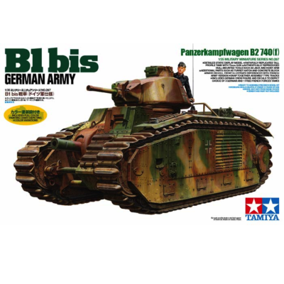 Tamiya 35287 B1 bis German Army Panzerkampfwagen B2 740(f) 1/35 | eBay