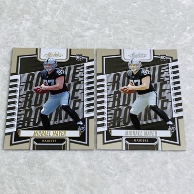 2 Michael Mayer (RC) SP 2023 Panini Absolute Yellow Parallel Football ...