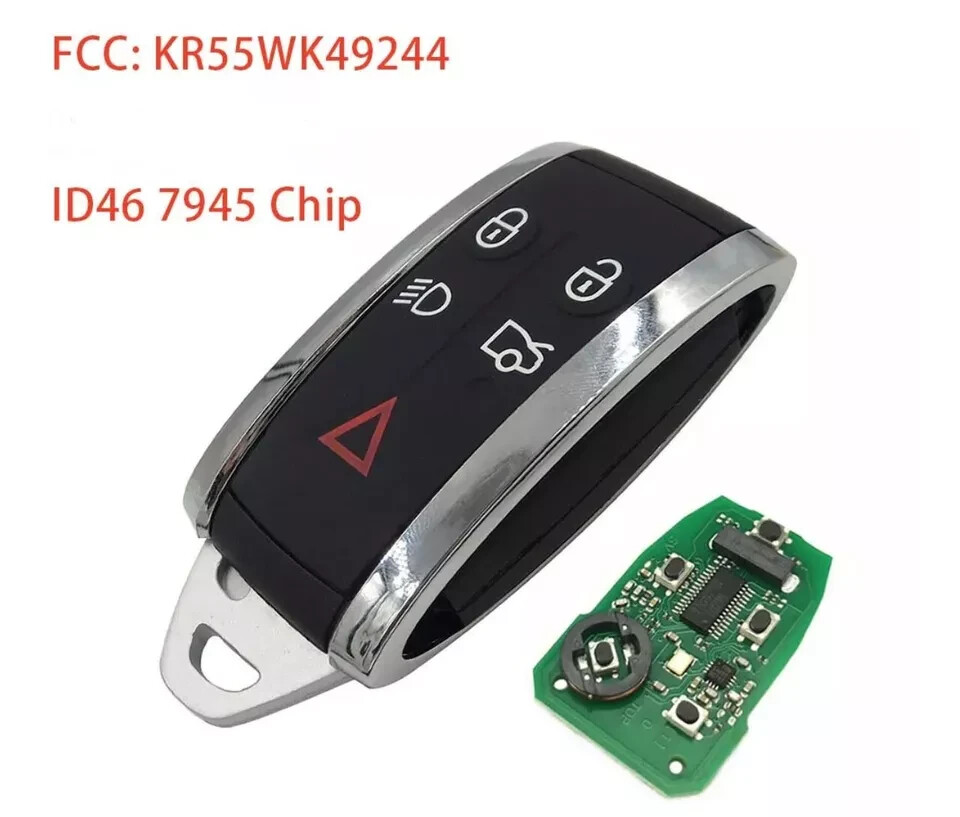 Replacement for Jaguar XF 2009-2013 Keyless Smart Remote Car Key Fob ...