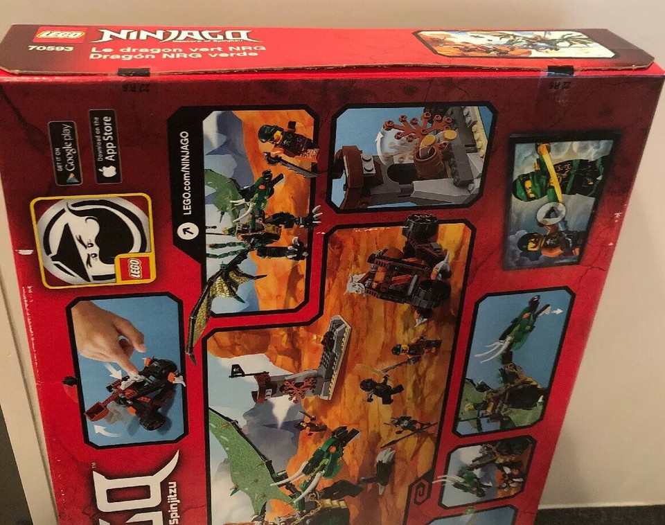 LEGO 70593 NINJAGO - THE GREEN NRG DRAGON * NEW * IN SEALED BOX ...