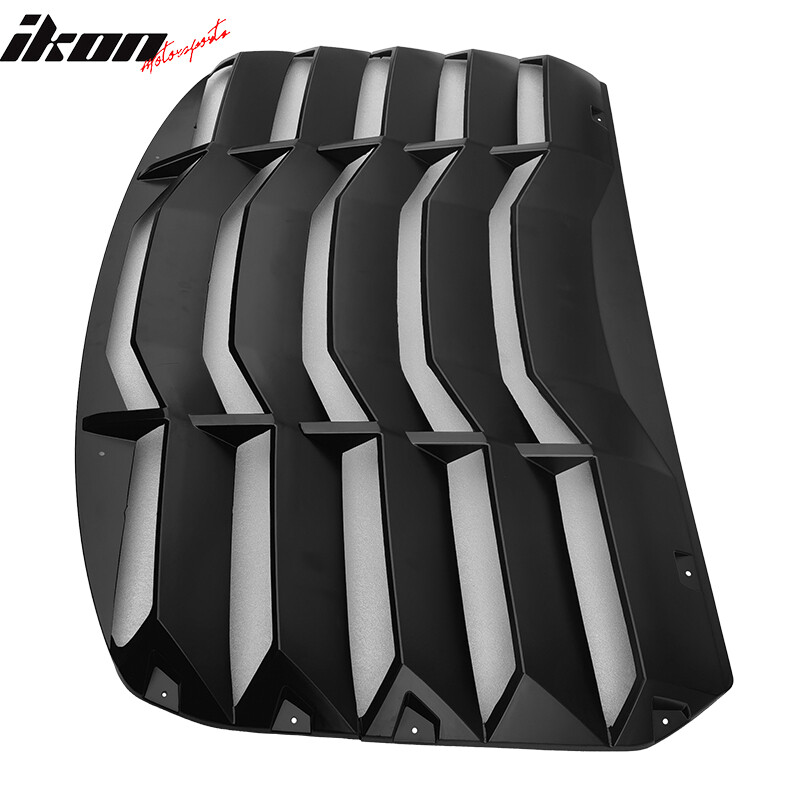 Fits 22-24 Subaru BRZ Toyota GR86 IKON 2PCS Rear Window Louvers ABS ...