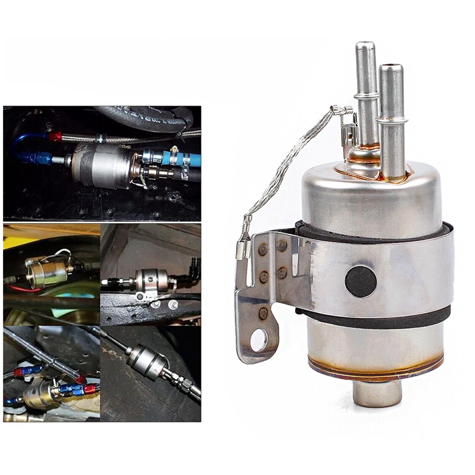 -6AN LS Fuel Filter Regulator EFI Fuel Pump Kits Engine Swap 60PSI Max ...