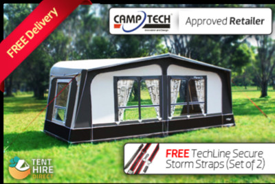 SIZE 13 NEW 2024 CAMPTECH CAYMAN FULL CARAVAN AWNING 950-975 cm | eBay