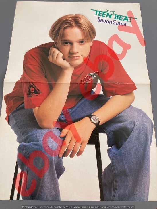RIDER STRONG + DEVON SAWA 2 pages pinup poster young / c7 | eBay