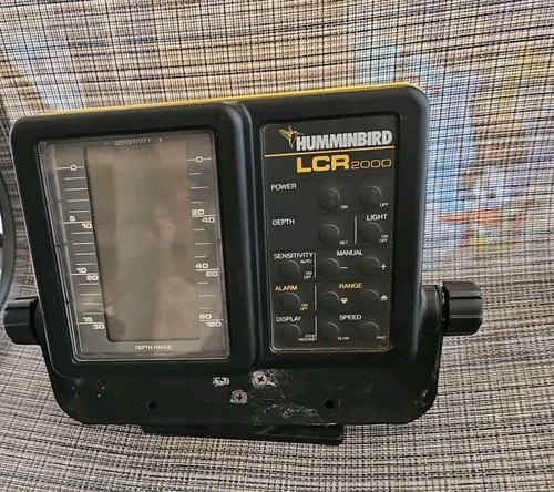 Hummingbird LCR2000 Fish Finder Sonar Depth Radar Transducer Sensor LCR ...