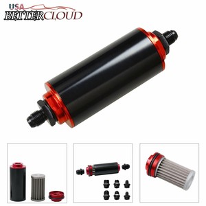 Industrial & Scientific Inline Fuel Filter High FLOW Cleanable SS 100 ...