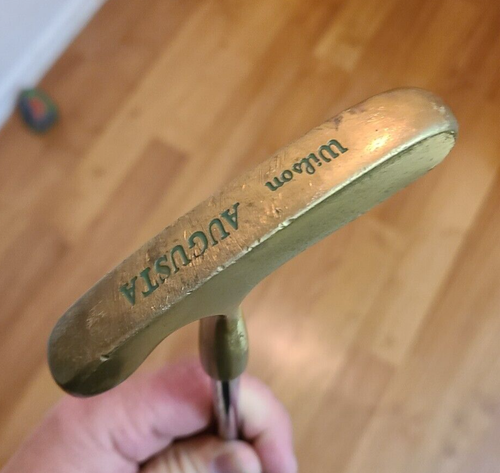 Wilson Augusta Brass Golf Putter RH/LH Steel, 35-Inch) | eBay